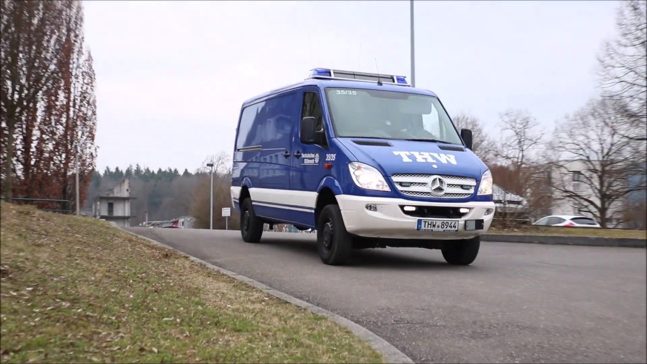 MLW 5 FGr. Sprengen THW Ausbildungszentrum Neuhausen - YouTube