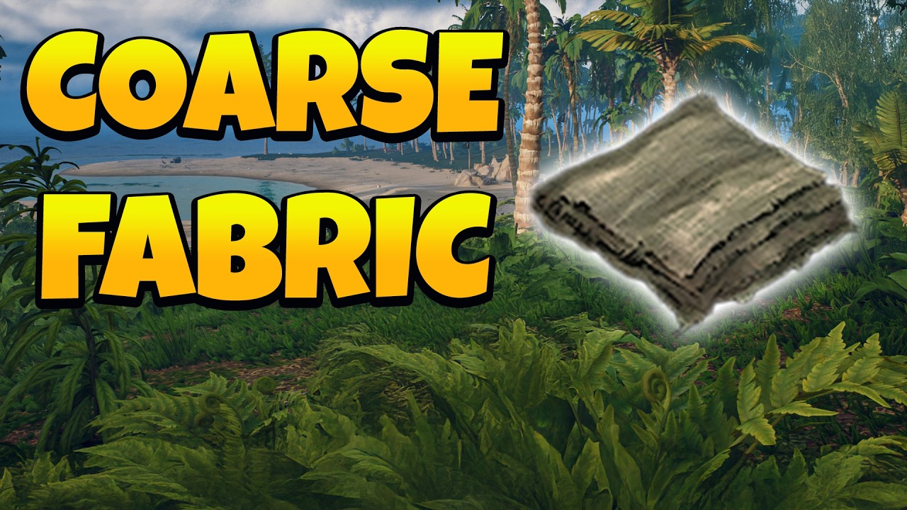 How to Get Coarse Fabric in Windrose - YouTube