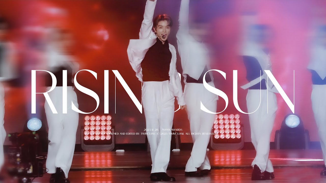 [4K] 231128 MAMA AWARDS - Rising Sun | 라이즈 성찬 직캠 RIIZE SUNGCHAN Fancam ...