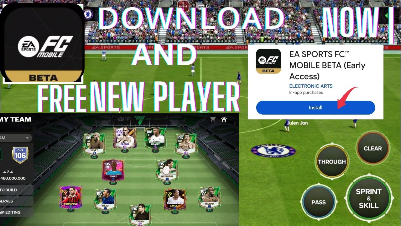 HOW TO Download FC BETA IN Mobile AND NEW PLAYER - YouTube