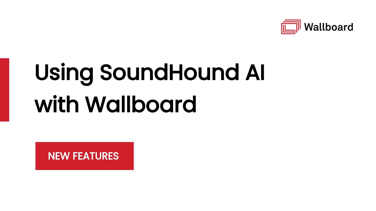 Wallboard & SoundHound AI Integration: Dynamic Menu Management ...