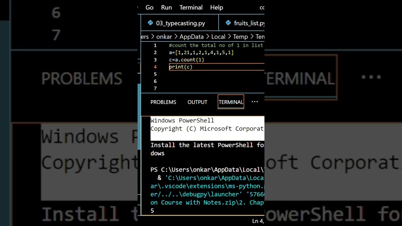 Count The Repeated Elements In List Python programming python Count The Repeated Elements In List Python programming python