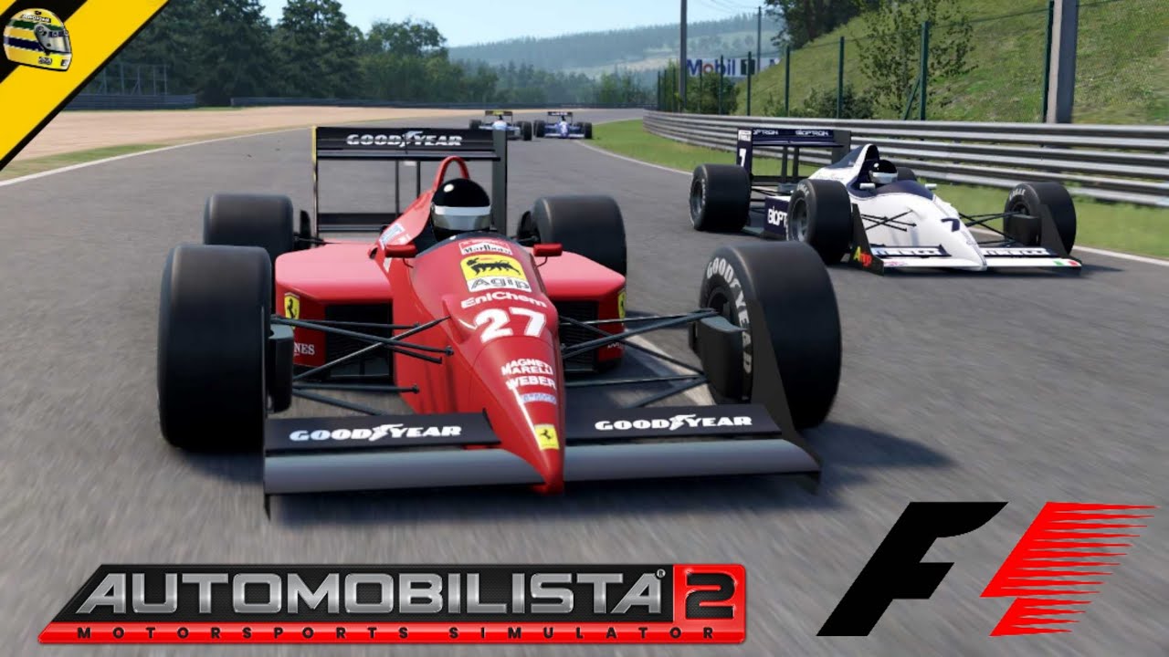 Racing 80s Classic F1 cars around historic Silverstone. 🔥 - YouTube