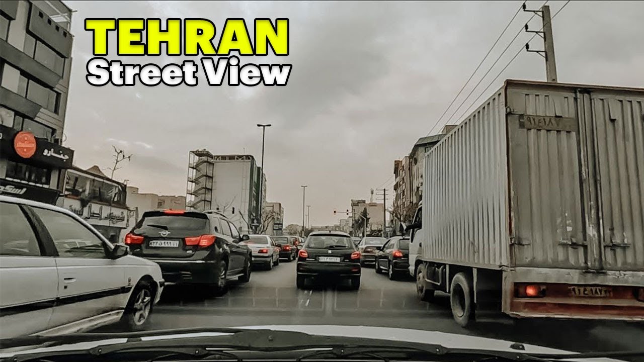 Drive with me in Iran street - Driving In Tehran Neighborhoods - Free ...