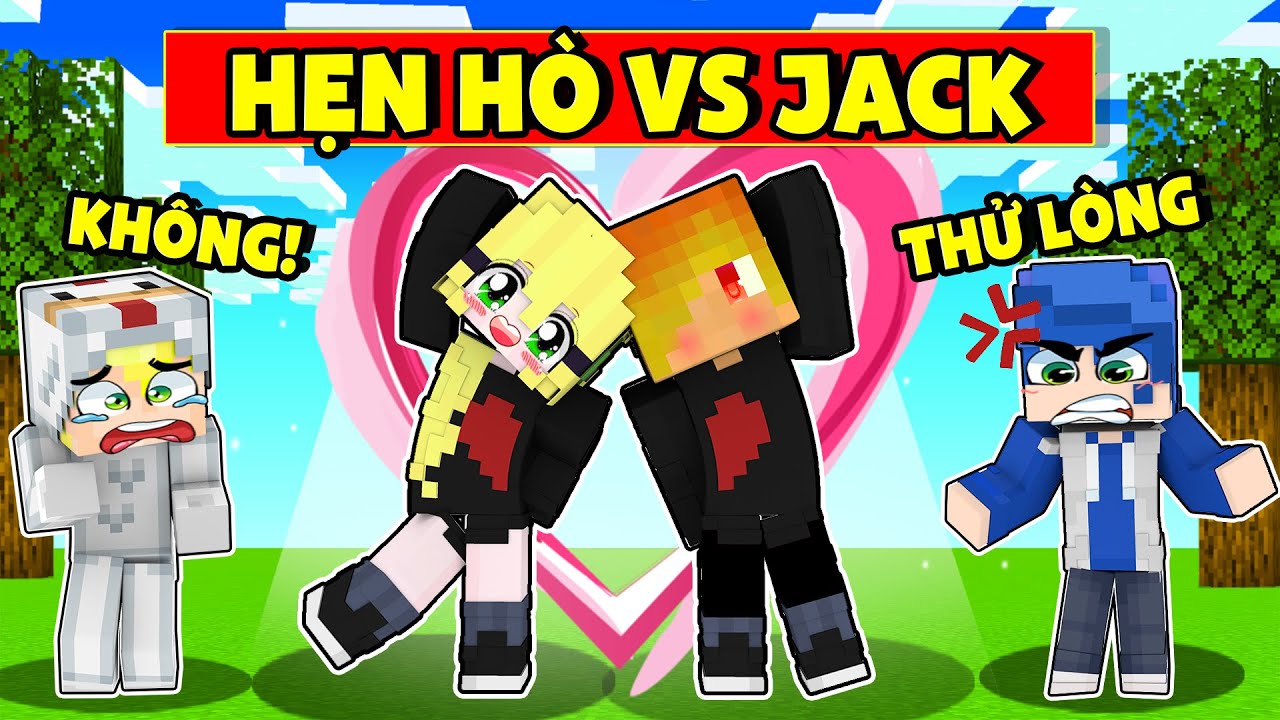 MEL TỎ TÌNH VS JACKVN THỬ LÒNG TOGA, HUY NOOB TRONG MINECRAFT - YouTube