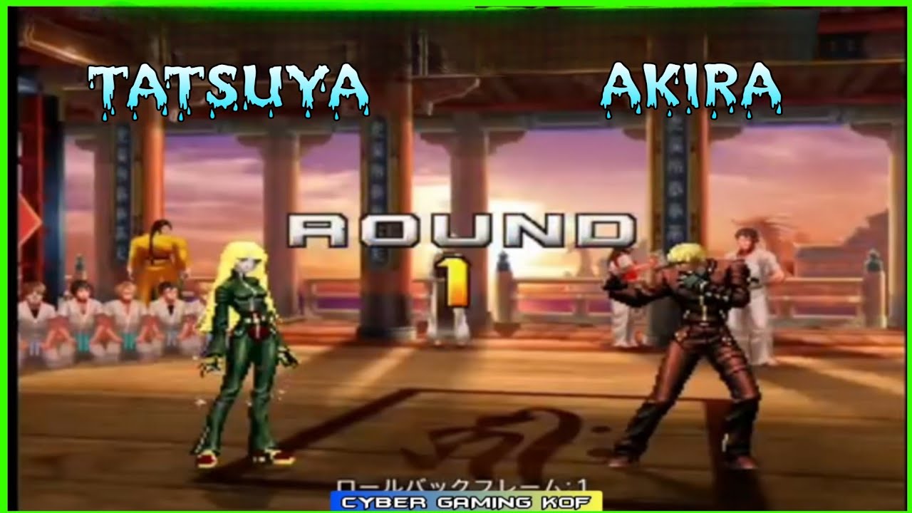 KOF 2002UM - Tatsuya Vs Akira | FT5 | キング・オブ・ファイターズ2002um - YouTube