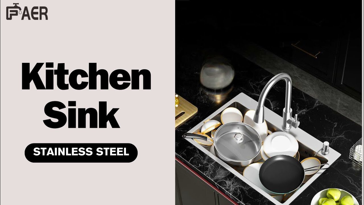 The Ultimate Kitchen Sink? Our Stainless Steel Sink Set! - YouTube