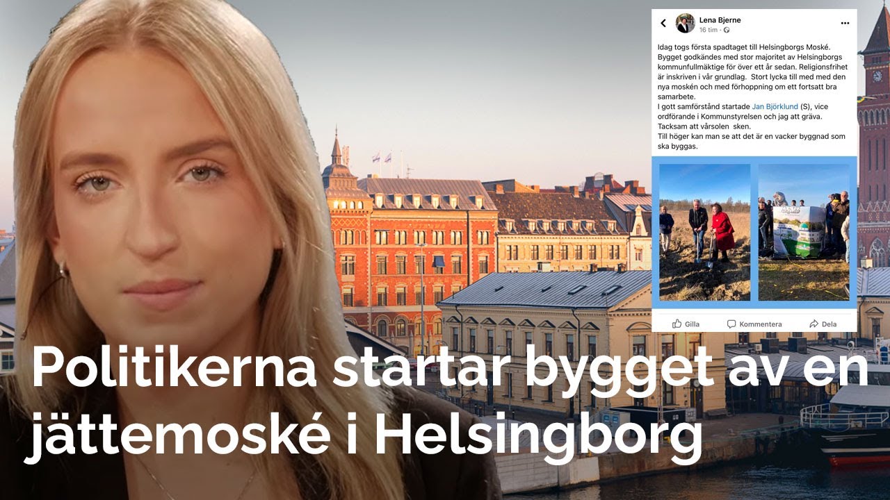 Nu byggs en jättemoské i Helsingborg | Moderaterna: en fin byggnad ...