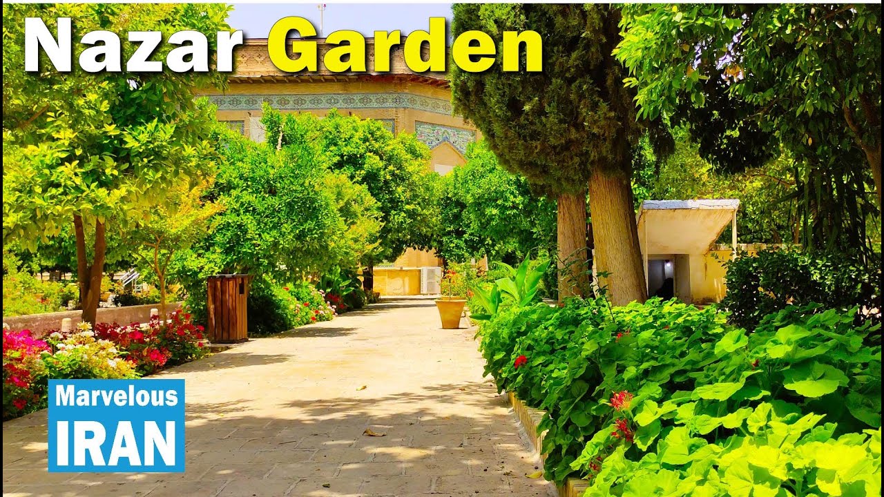 "Nazar Garden: Where Beauty Blooms in Shiraz"Iran 4K - YouTube