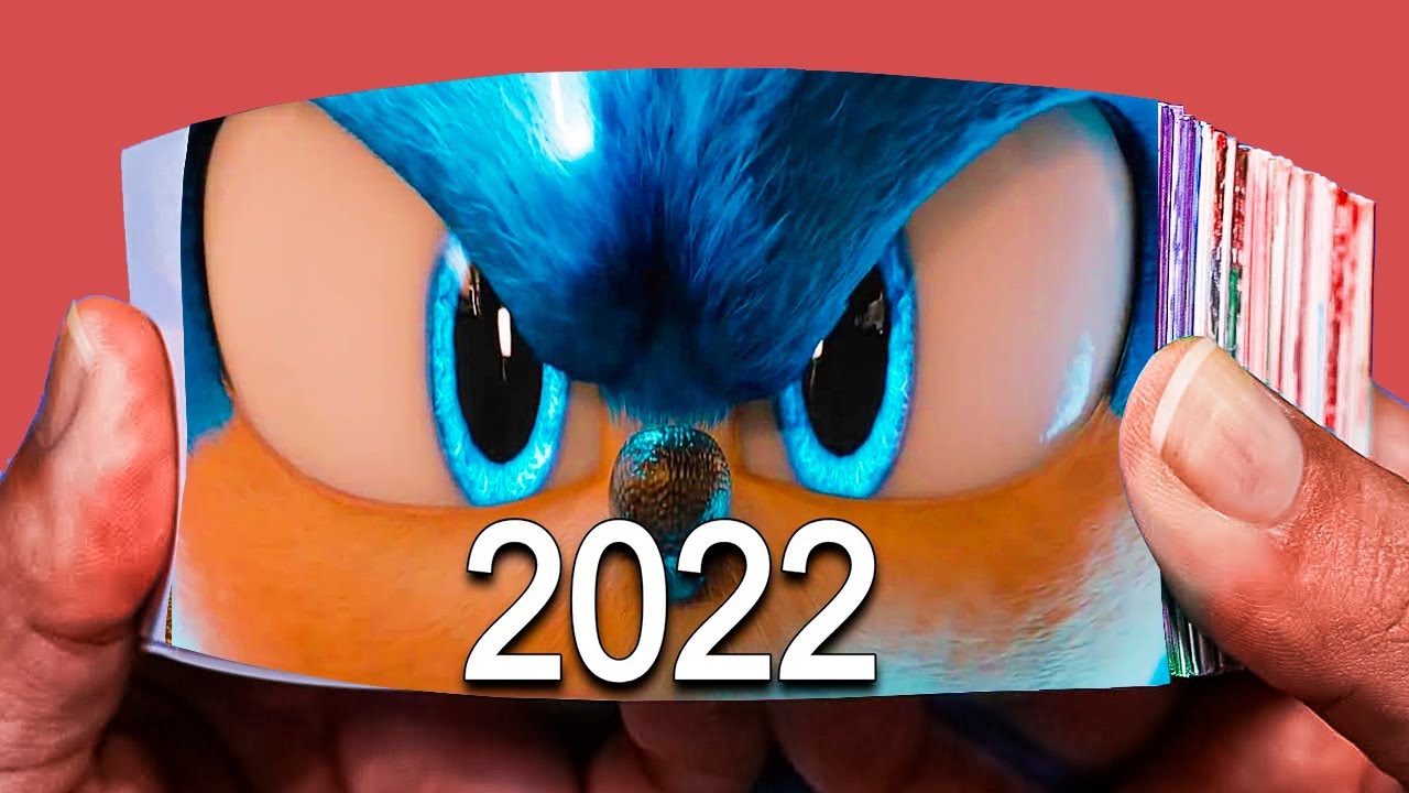 SONIC EVOLUTION in FLIPBOOK - YouTube