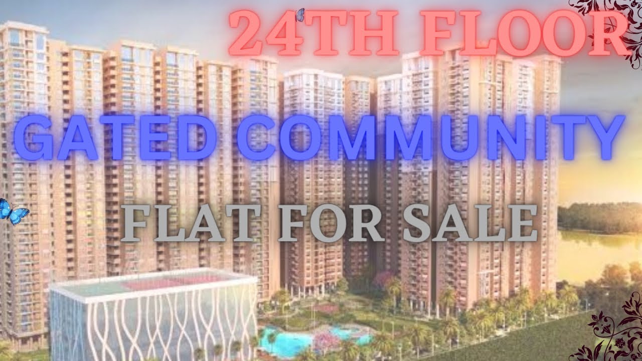 Gated community Flat for sale at moosapet - YouTube