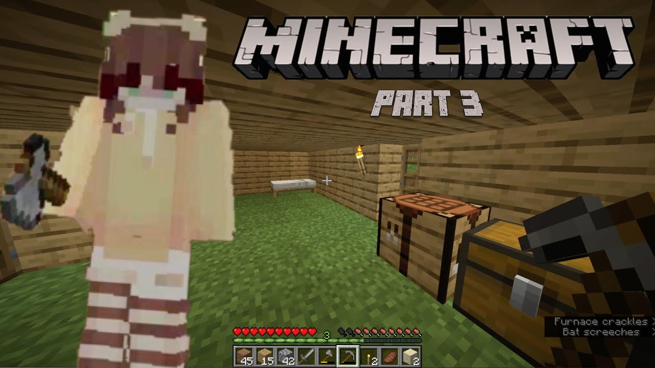I'VE GOT A BASE! | Minecraft Part 3 - YouTube