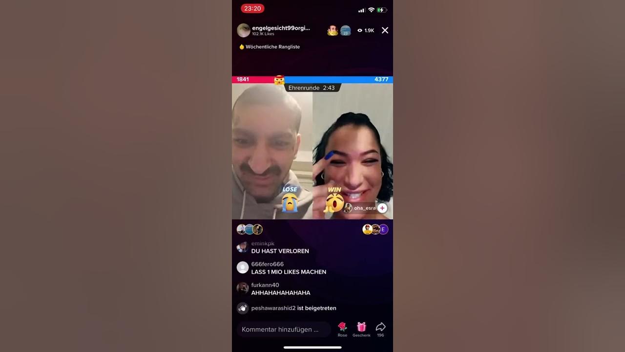 Engelgesicht TikTok Livestream (16.02.2022) - YouTube