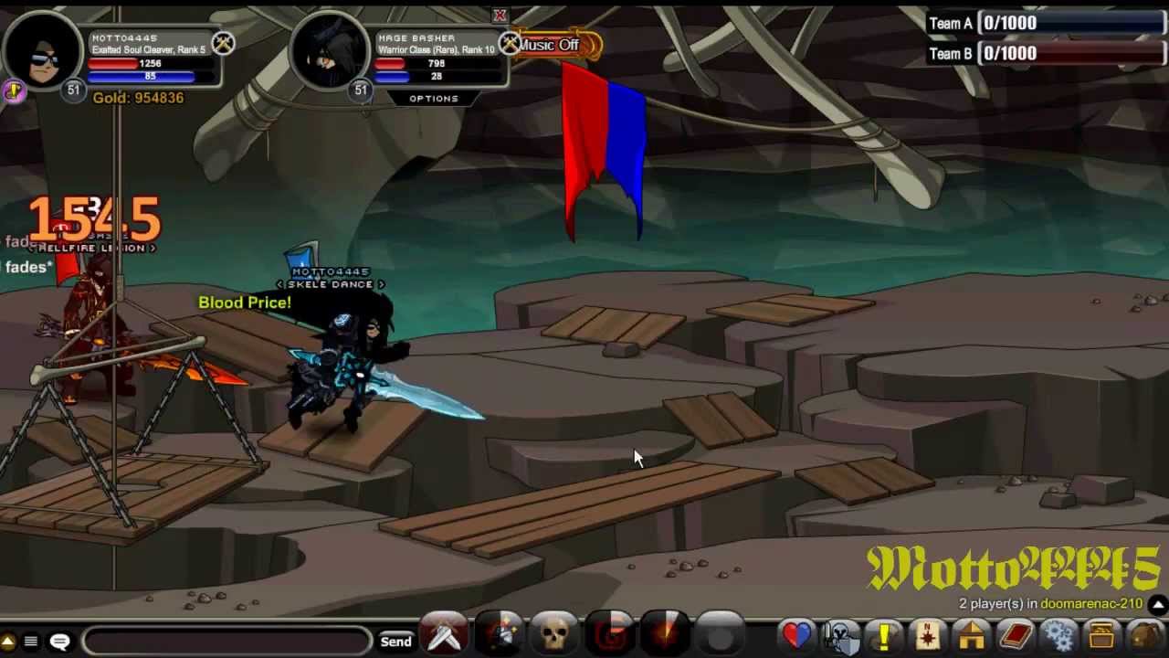 AQW Soul Cleaver Best Enhancment in 1 vs 1 PvP - YouTube