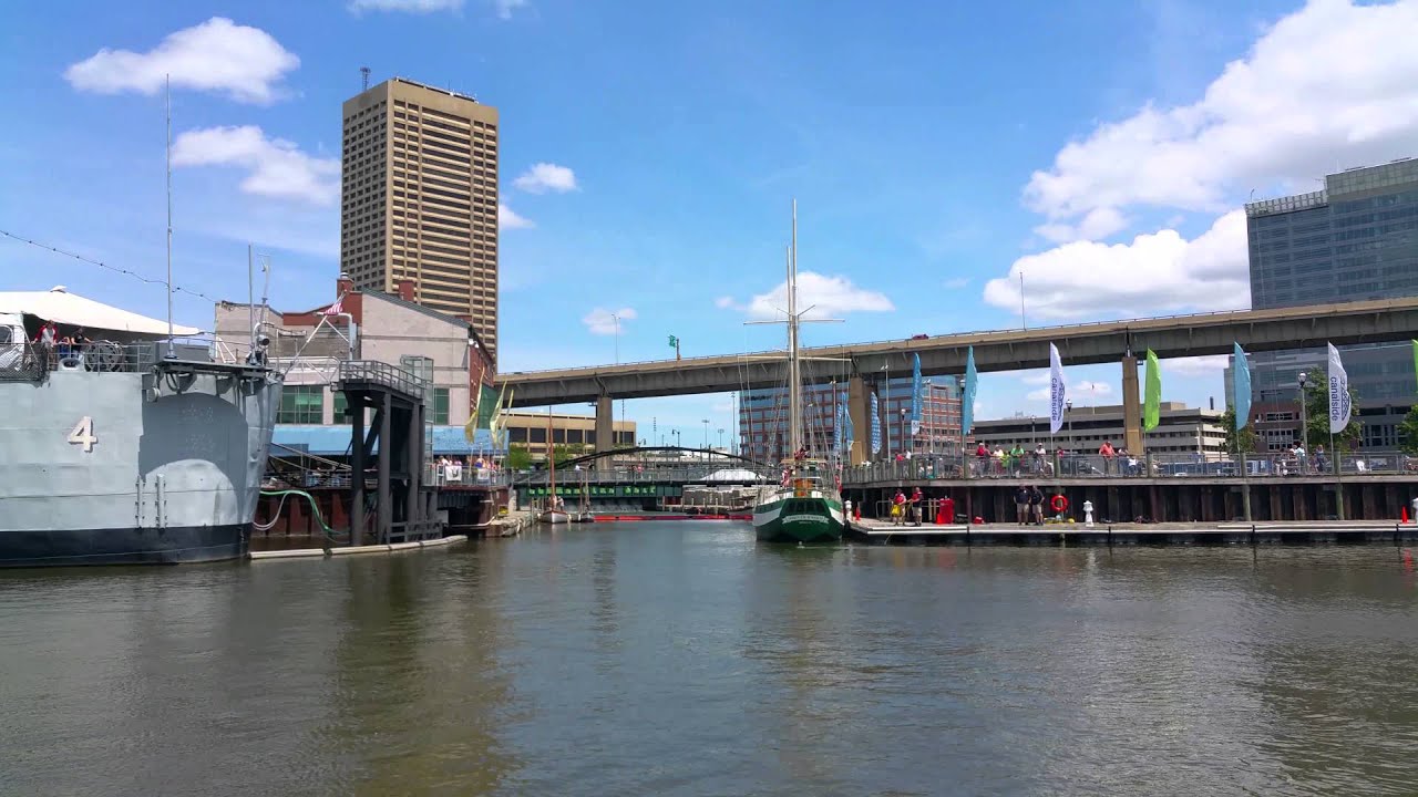 Queen City Bike Ferry - from the inner to outer harbor, Buffalo NY ...