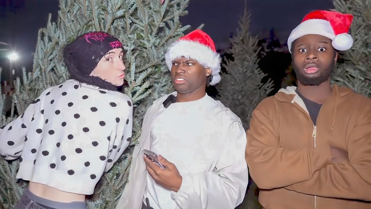 Kanel Joseph Buys Christmas Trees for His Biggest Fans... - YouTube