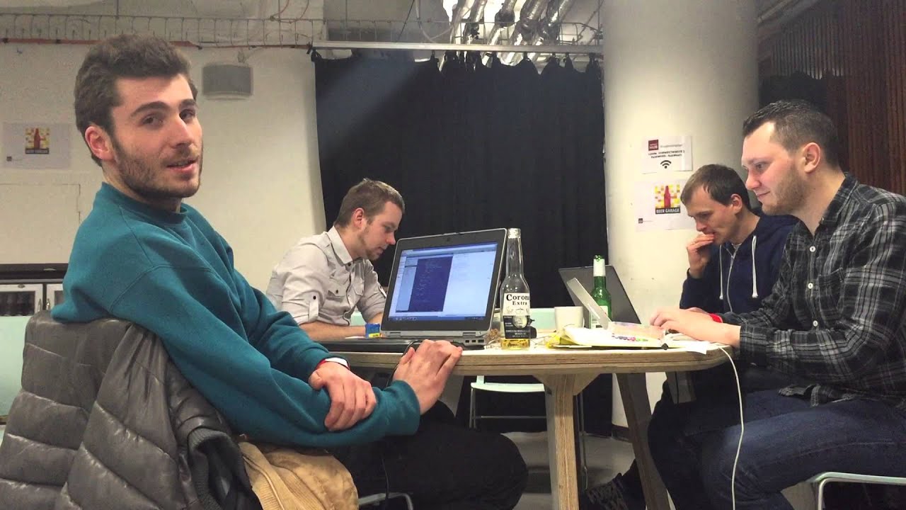 [ABInBev Beer Garage Hackathon] Hoppy team video interview - YouTube