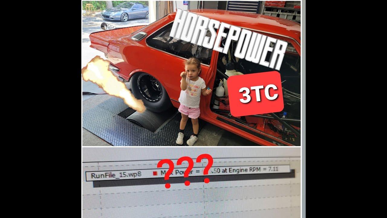 3tC Drag car Final dyno run - YouTube