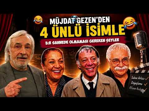 MüjdatGezen’denHiçDuymadığınızSahne Arkası Anıları! Efsane Kadro #MüjdatGezen #Yeşilçam #motivation