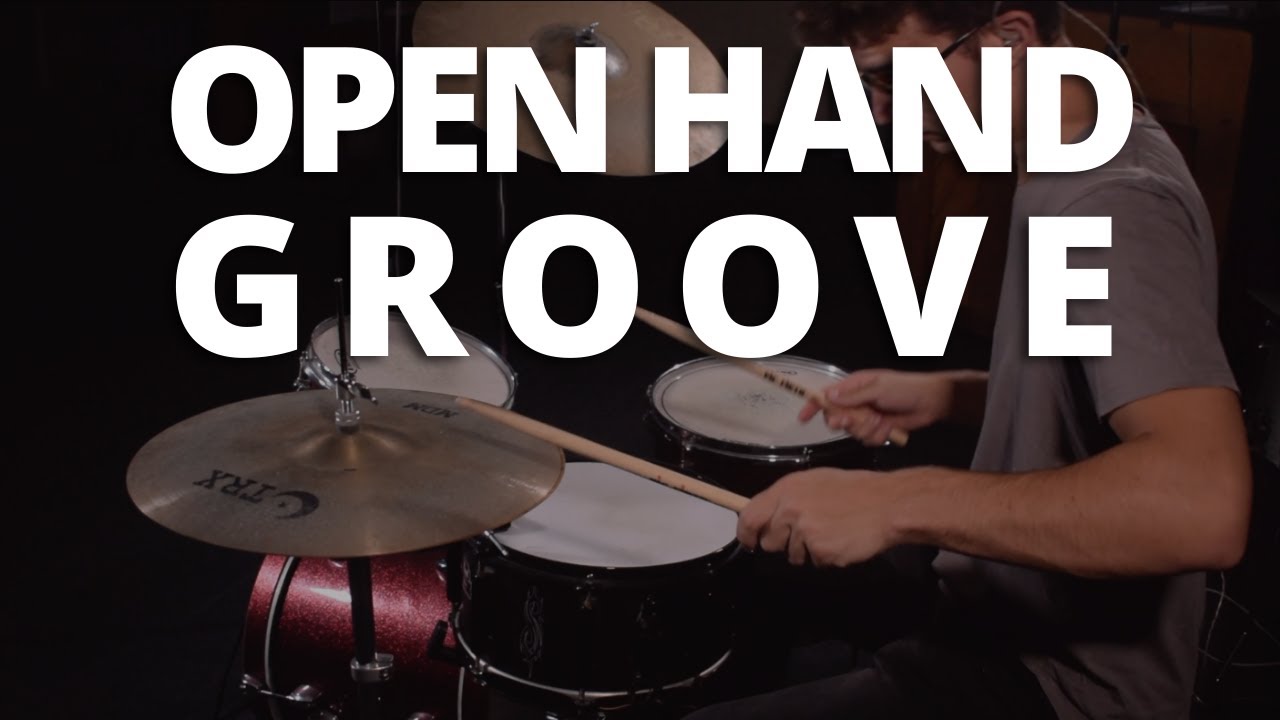 The Coolest Open Hand Groove Around - Quick Drum Lesson - YouTube