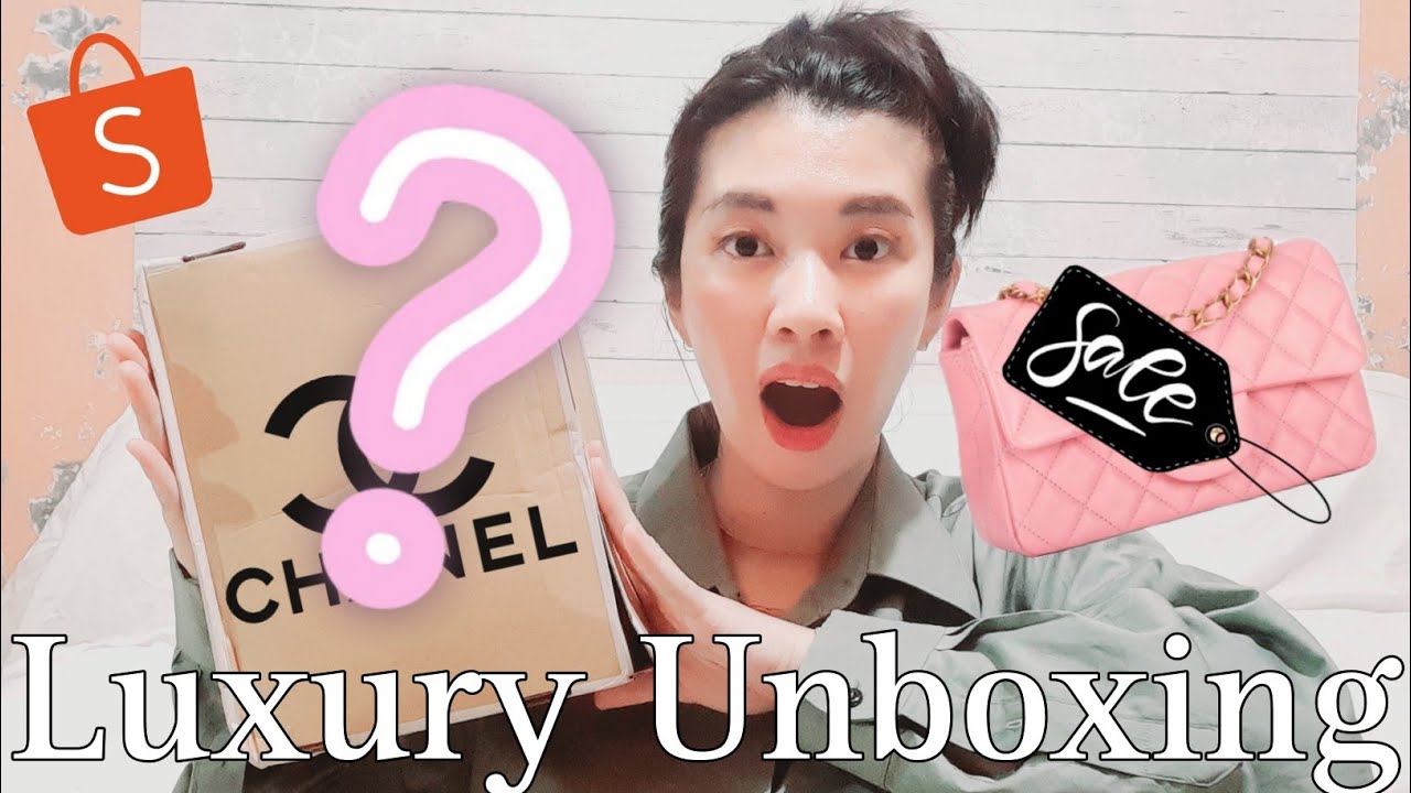 BAG Unboxing | Shopee | OMG PINK?!!! - YouTube