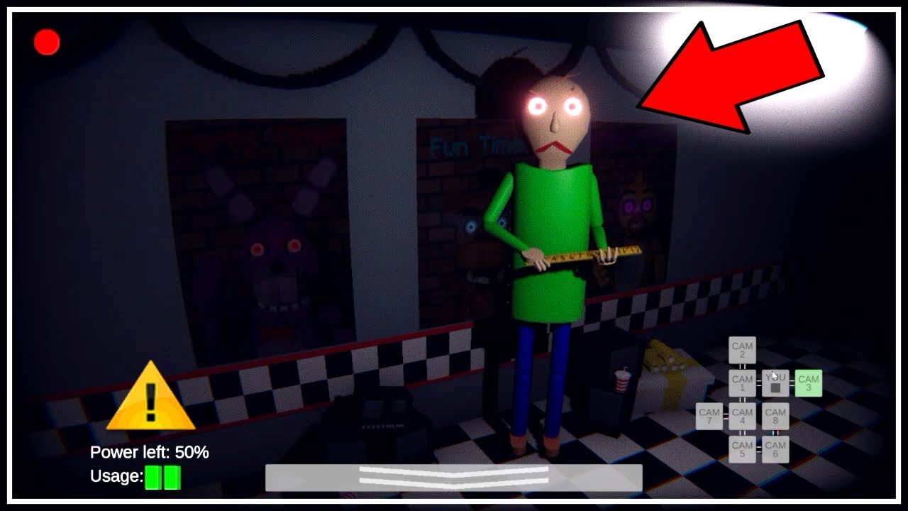 BALDI ANIMATRONIC FOUND!? FNAF: Final Purgatory - YouTube