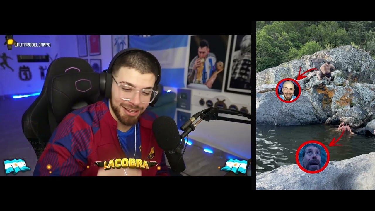 PARTE 2 El chat discute con La Cobra por los memes final (La Cobra vs ...
