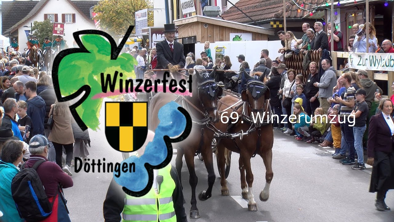 Winzerfest Döttingen 2022 - 69. Winzerumzug - YouTube