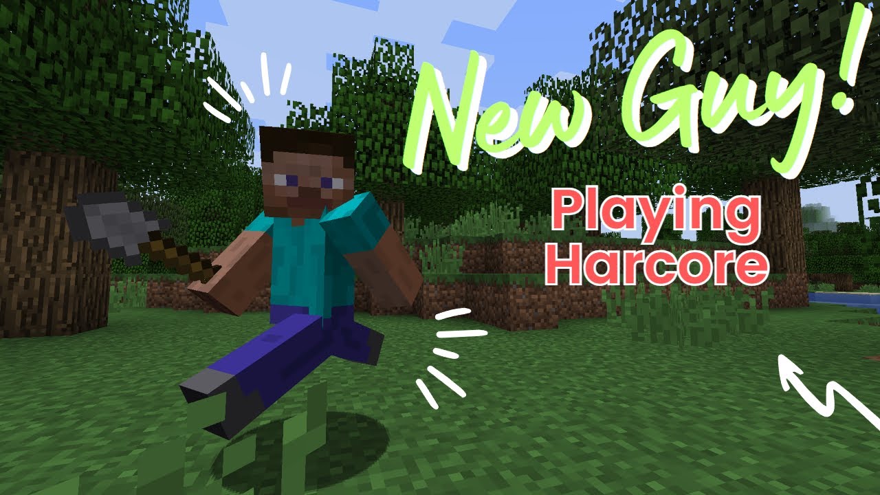 New Guy Playing Minecraft HardCore - YouTube