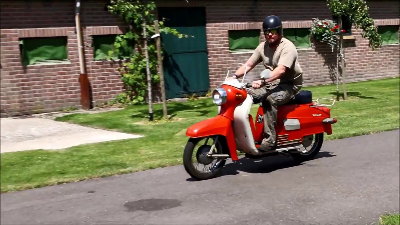 Tatran 125cc from 1966 - YouTube