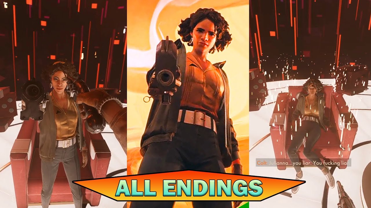 Deathloop All Endings (Best, Good, Secret Ending with New Extended Cut Scene) - YouTube