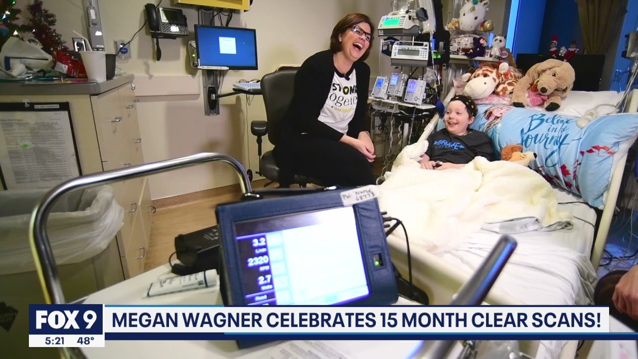 Megan Wagner celebrates 15 month clear scans | FOX 9 KMSP - YouTube
