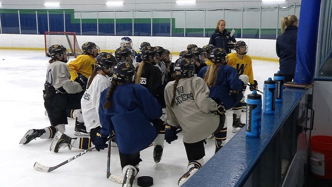 Wayzata Girls Hockey Preps for Big Games - YouTube