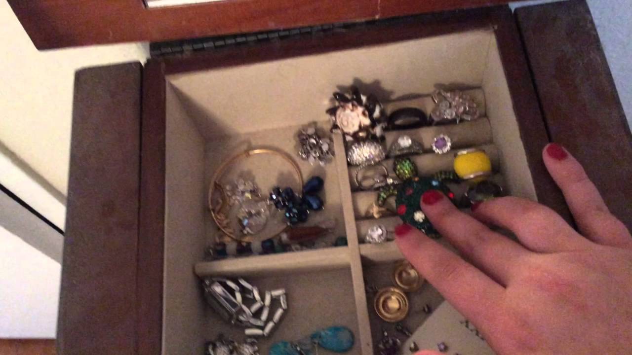 My Jewelry Collection and Storage 2016 - YouTube