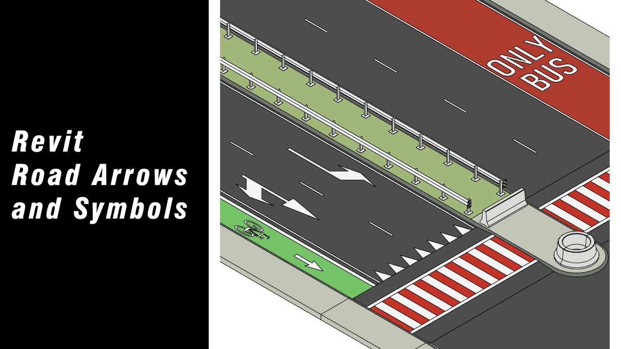 Revit Road Arrows and Symbols (Metric + Imperial) - YouTube