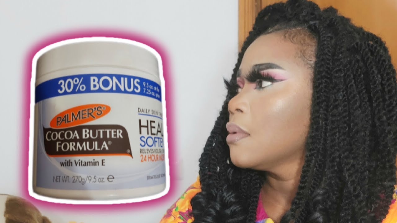 Palmers cocoa butter/Does it really work for women of colour #cocoabutter #skin - YouTube