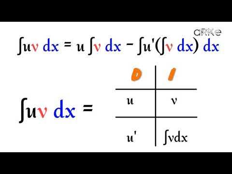 Integration by parts By DI method - YouTube