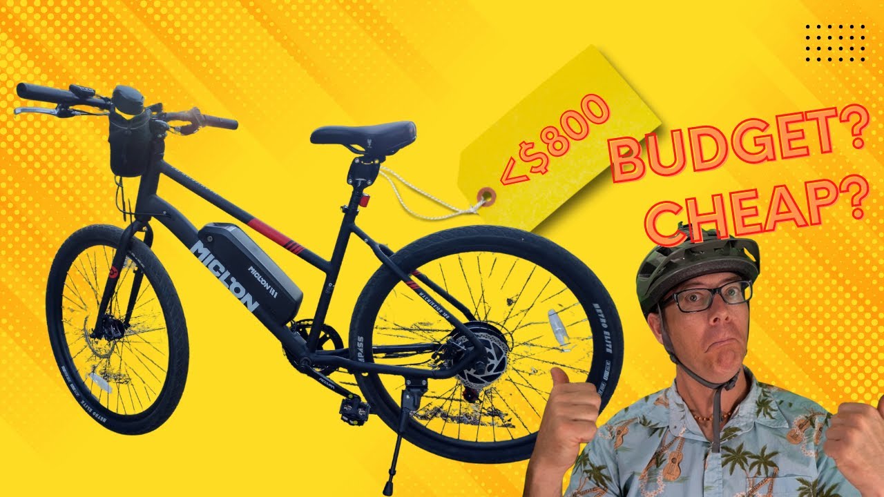 Sub-50 pound COMMUTER E-Bike | Miclon MacMission 100 - YouTube