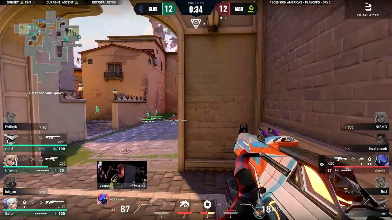 M80 Zander INSANE 1v4 Clutch In Overtime vs. Galorys | VCT Ascension ...