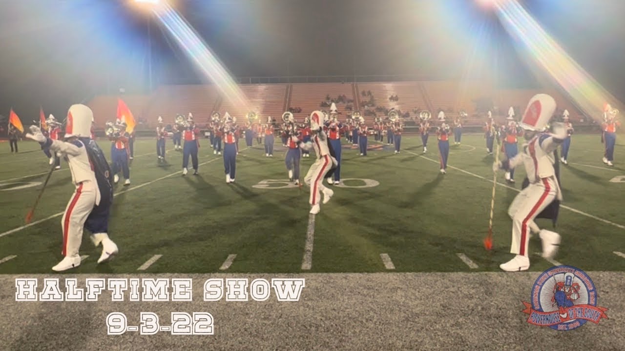 SSU Marching Band 2022 - Halftime Show- Home Opener - YouTube
