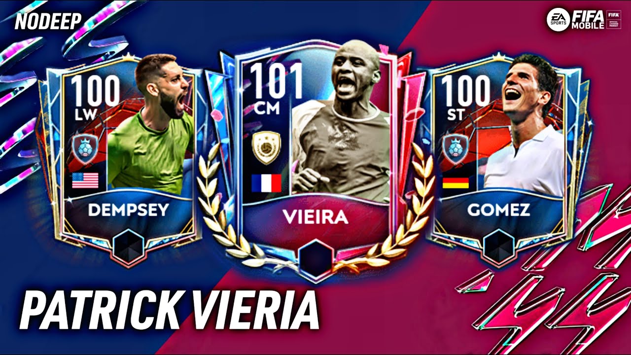 Test Gameplay Vieira, Dempsey & Gomez | FIFA Mobile Indonesia D2C ...