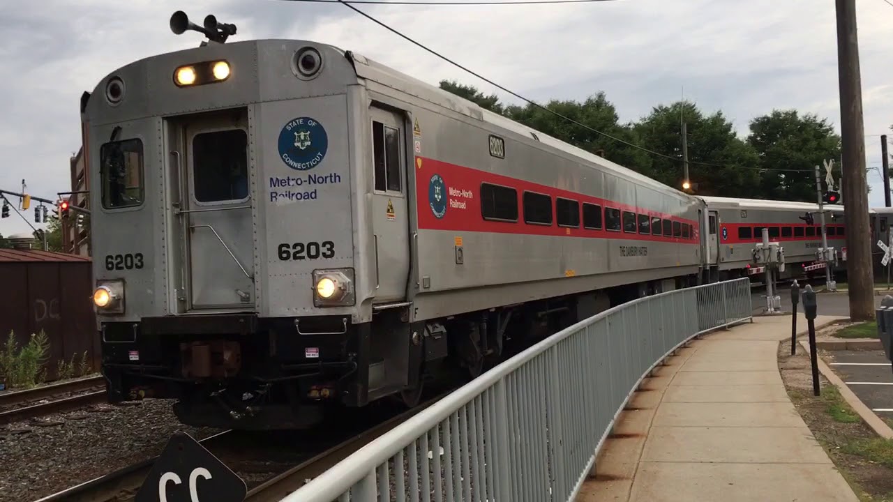 Metro North’s Danbury Branch: Train Arriving into Danbury Station from ...