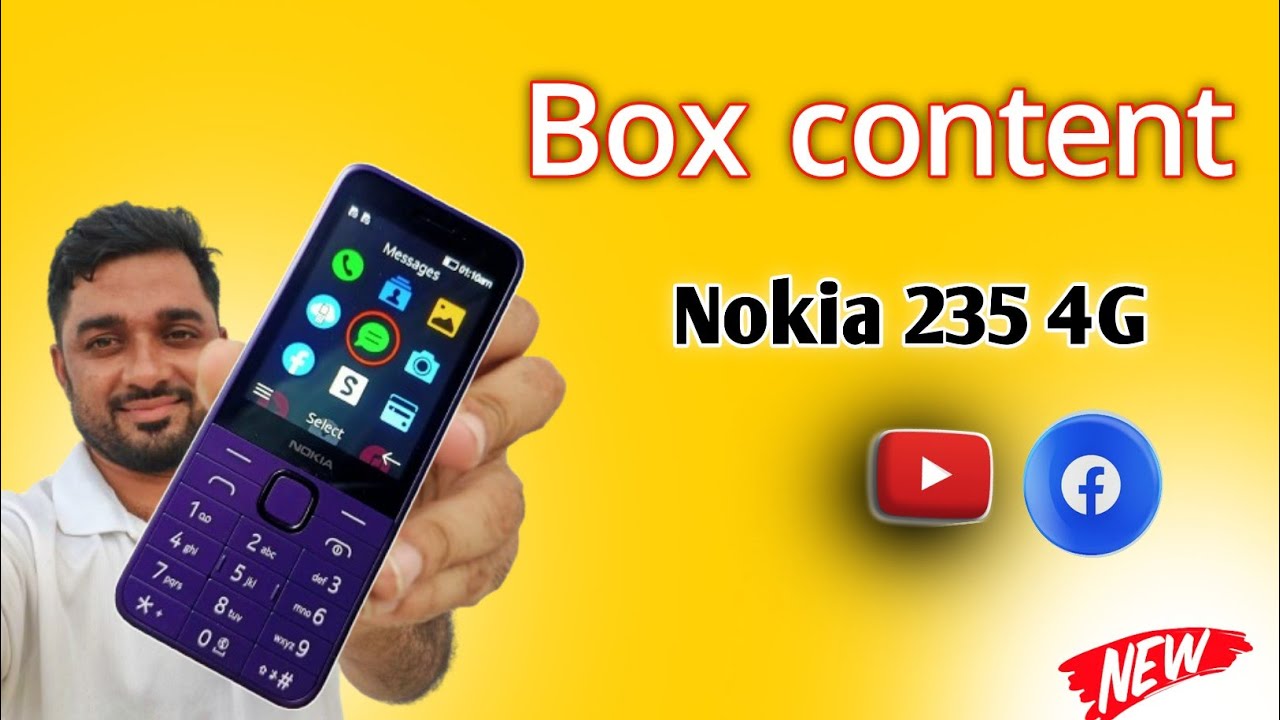 Nokia 235 4G Unboxing & First Impressions | ফোনের সাথে কি কি ফ্রি ...