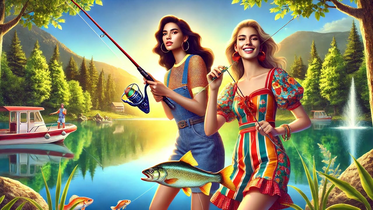 "Girls Who Fish: Big Catches and Fun!" - YouTube