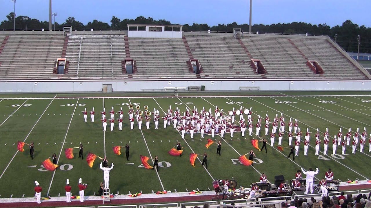 Leon High School Marching Redcoats 2015 Battle on the Border - YouTube