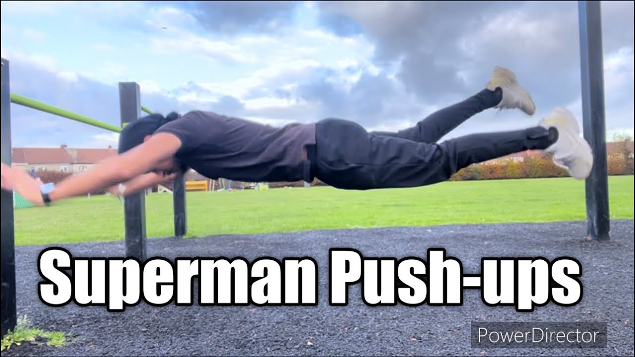 How To Do Superman Push-ups 🦸 - YouTube