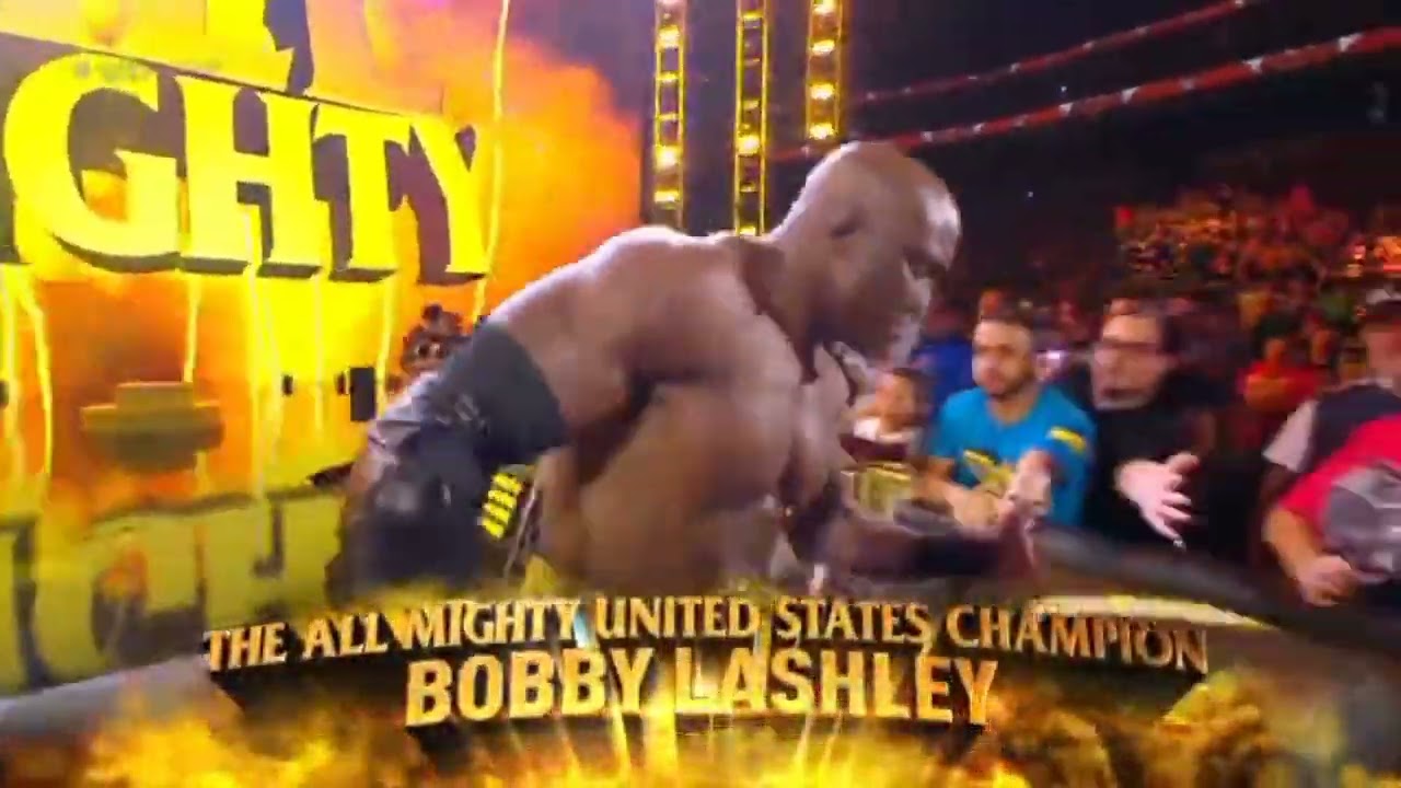 29TH August Raw Bobby Lashley Entrance - YouTube