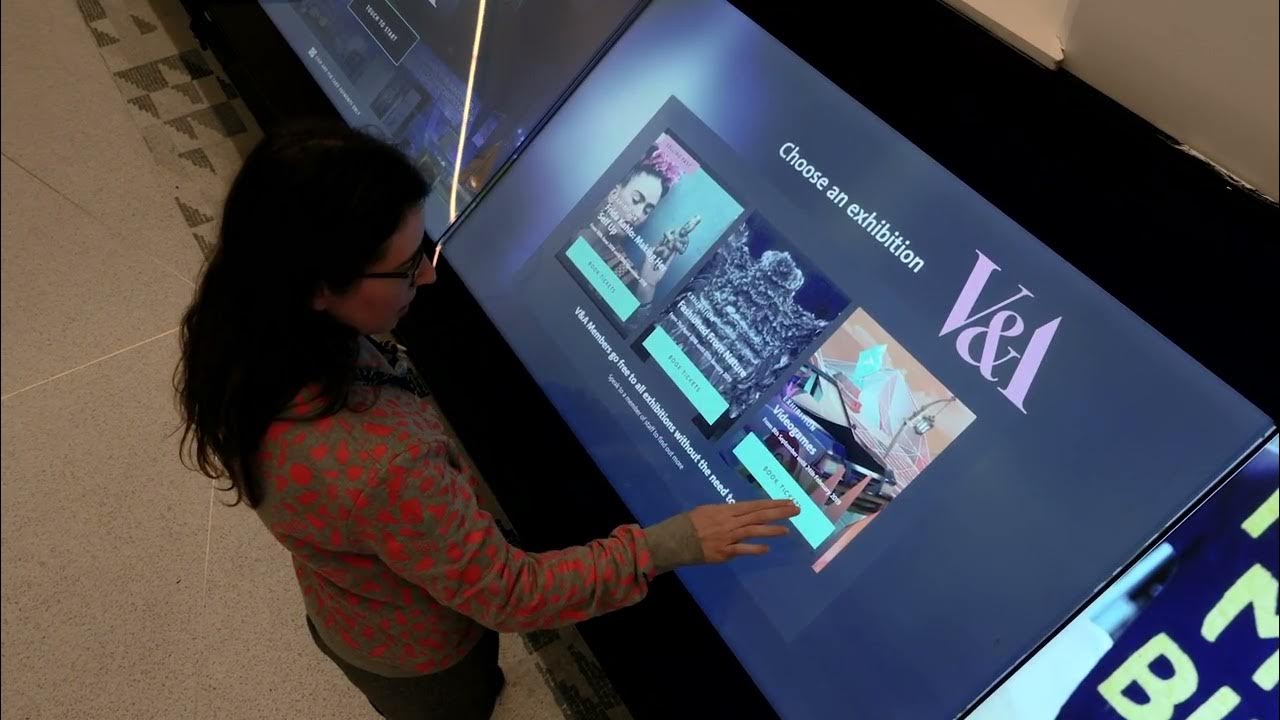 V&A - Interactive Displays - Aura Case Study - YouTube