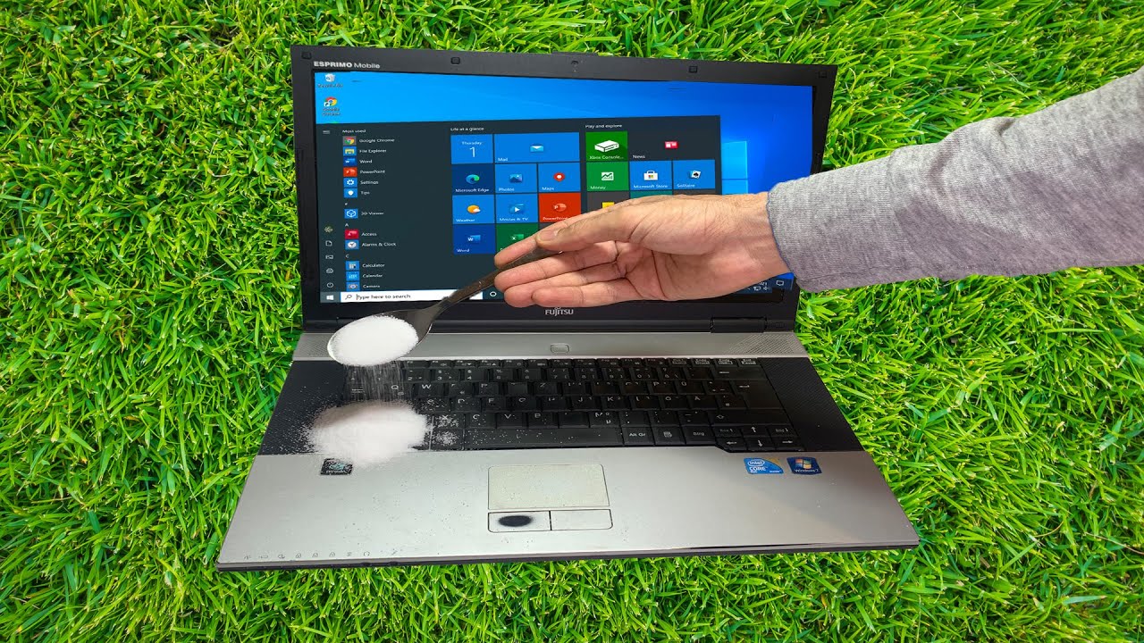 Magical Fixes: Gluing Laptop Screws with Super Glue and Baking Soda ...