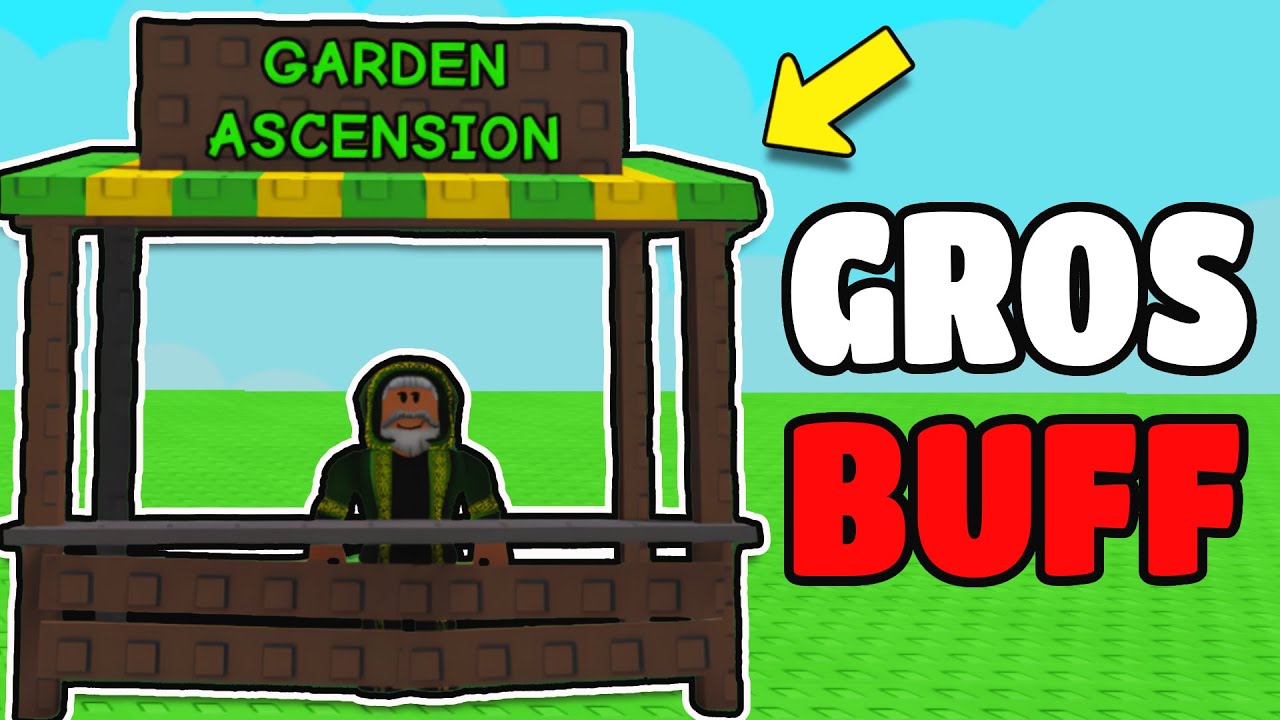 UN GROS BUFF TRÈS IMPORTANT ! (Grow A Garden) - YouTube